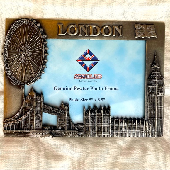 Other | London Pewter Picture Frame Featuring Icons Of The City | Poshmark